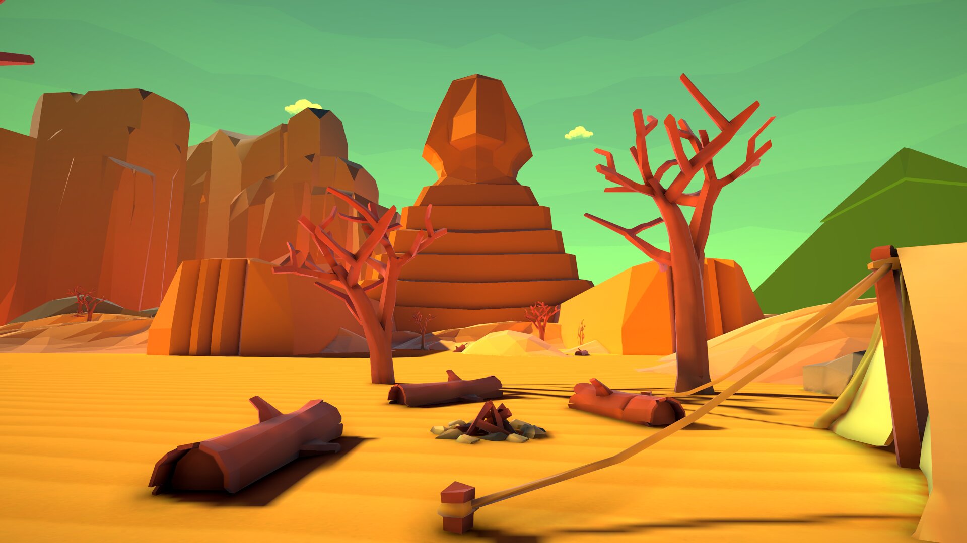 Explore Desert Game - TinForge